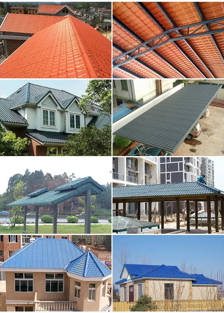Project/own House Asa Coated Upvc Roof Sheet Roof Tile Supplier Roofing ...