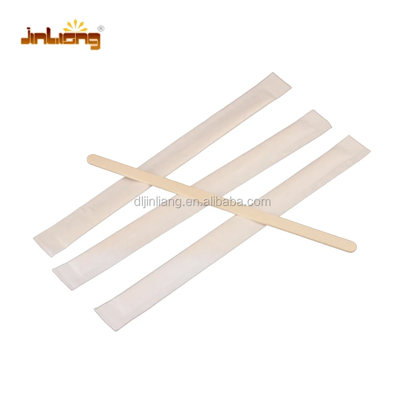 Disposable Wooden Stirrer Eco Friendly Coffee Stirrer Individually ...