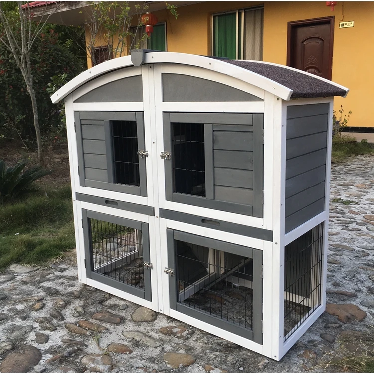 Sdr033 Outdoor Indoor Wooden Commercial Rabbits Breeding Cage Wood ...