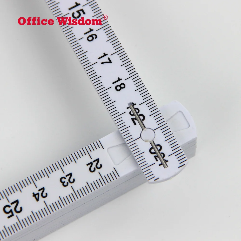2 Meters Foldable Plastic Ruler - Office Wisdom Quality