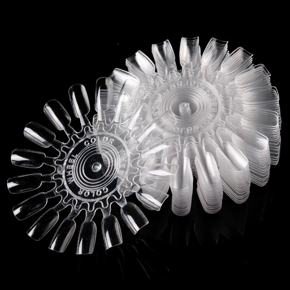 Wholesale Nail Color Chart Board 18tips Nail Color Chart Car Wheel Nail ...