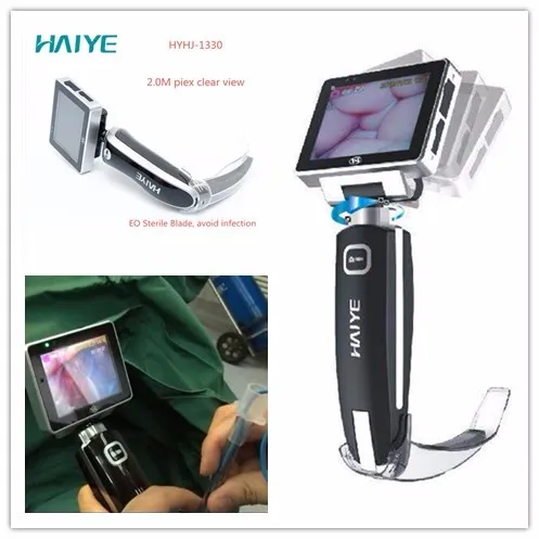Haiye Disposable Visual Medical Laryngoscope High Quality Handheld ...
