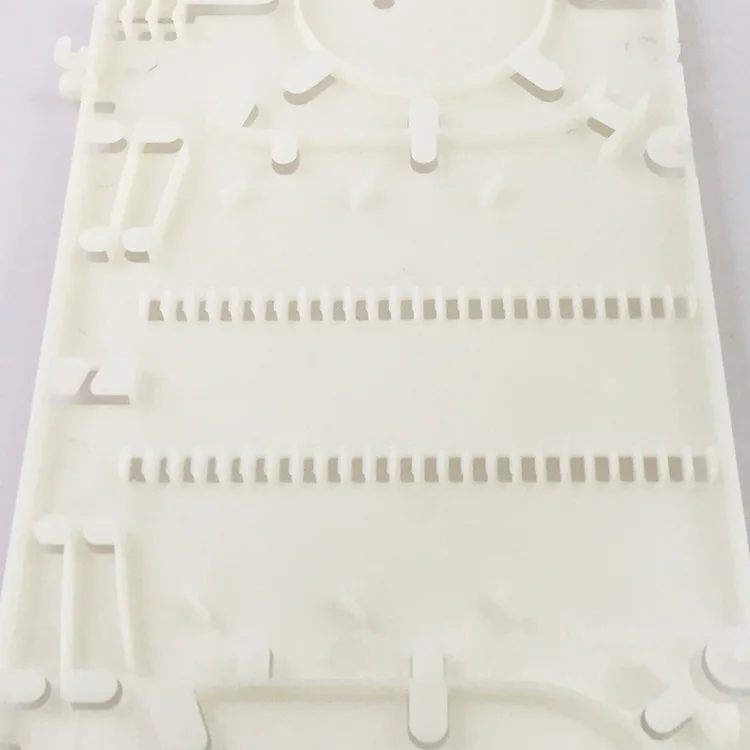 High Density 24 Core Fiber Optic Splice Tray with Cable Management