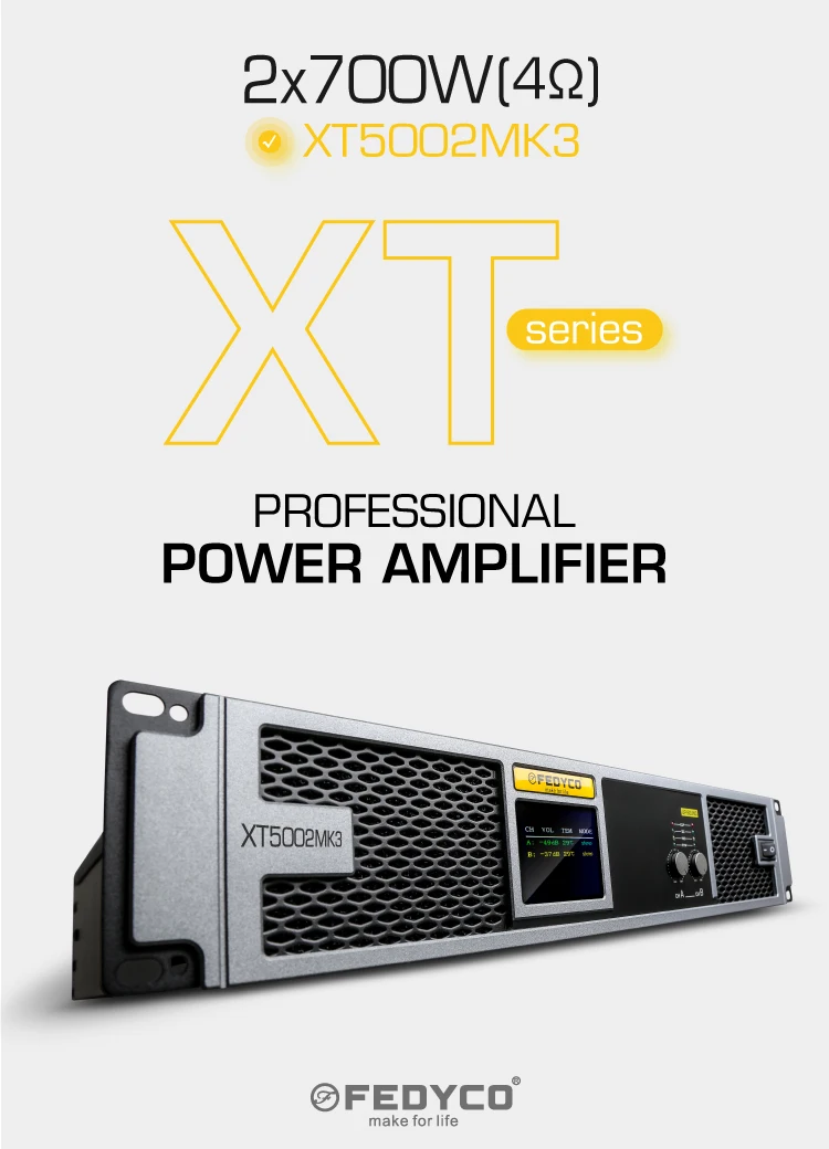 Stable 8001 Professional Power Amplifier Ca20 Crest Audio