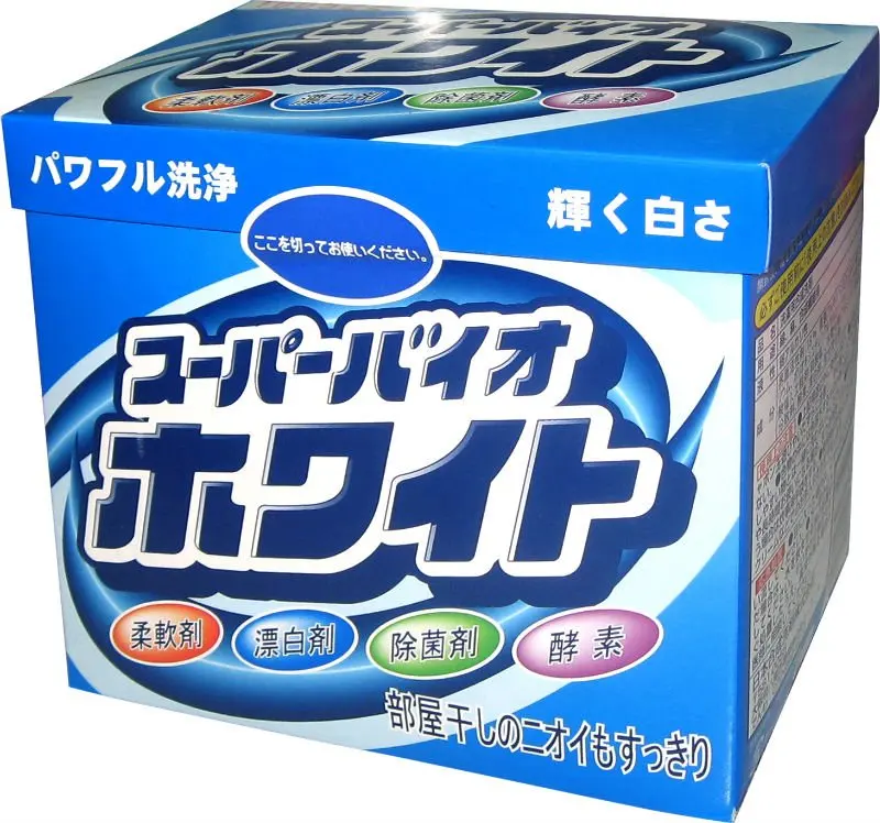 Customized Color Box Powder Detergent - 1.5kg, 5kg, 8kg