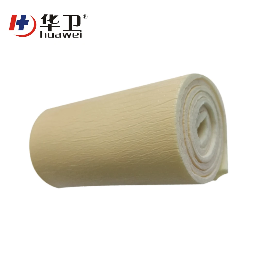 Silicone Adhesive Hydrophilic Foam Dressing Jumbo Roll Advanced Wound ...