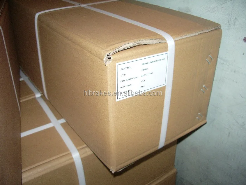 Trailer Bc/37/1 Wva 19094 Bpw 3057001300 Brake Pad Brake Lining For Saf ...