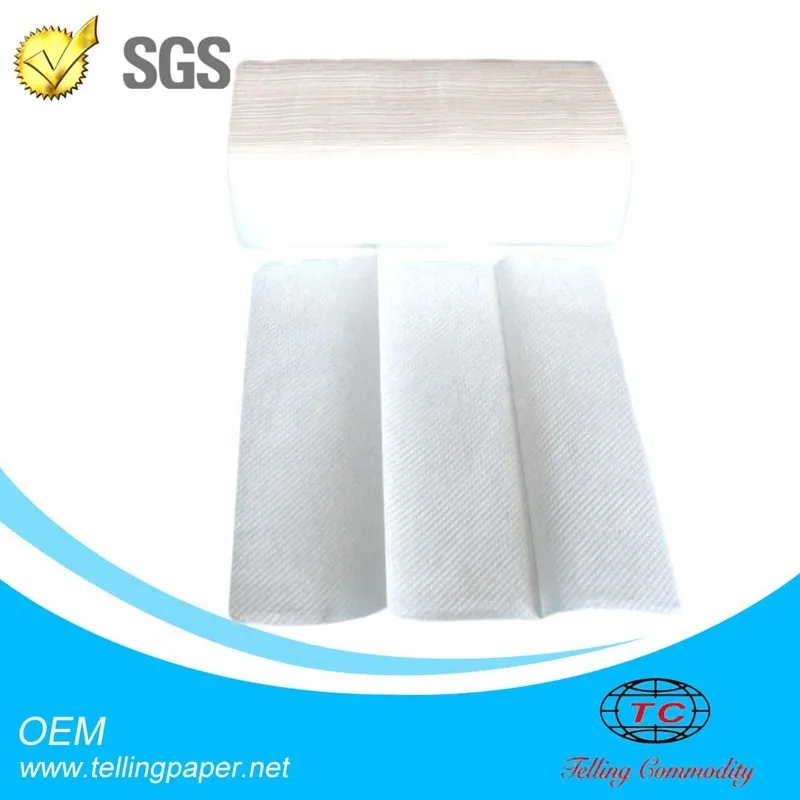 Public Toilet Multi Fold Paper Tissue 1/2ply 35/38gsm Wholesale N Fold ...