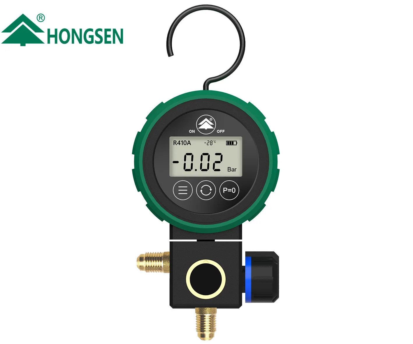 Hongsen HS-DVS60 HS-D480 Digital HVAC Vacuum Manometer