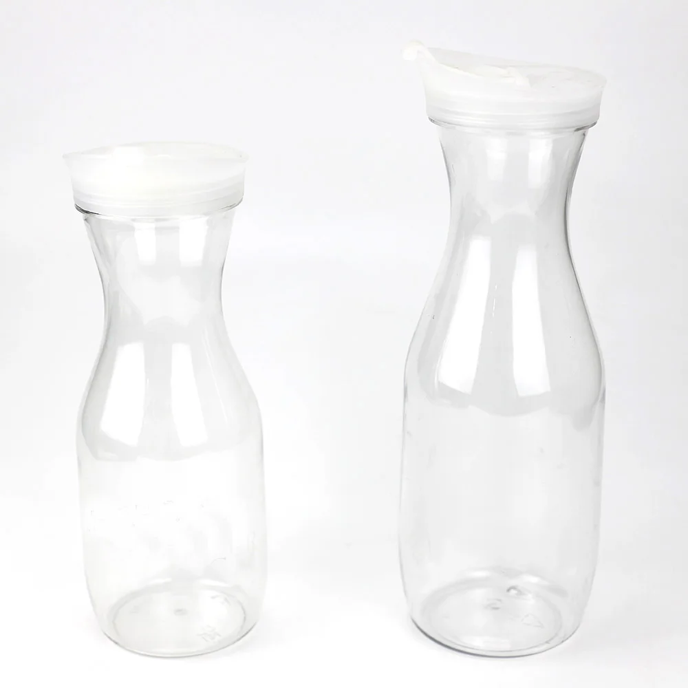Eco-friendly Plastic 750ml Clear Water Juice Carafe For Beverage - Buy ...
