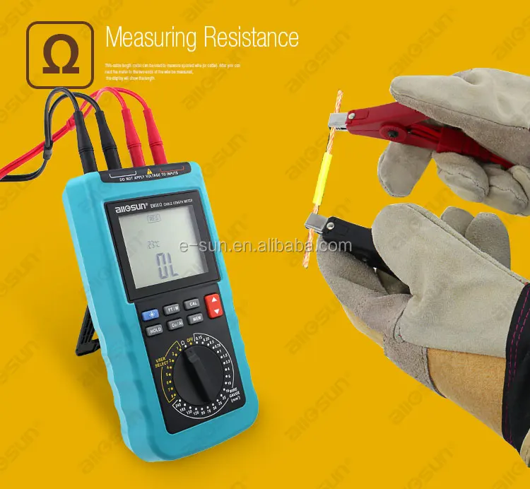 Allosun EM5812 Cable Length Meter - Precision & Custom Support