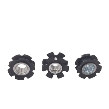 M8 Pipe Connector Threaded Inserts Nut For Round Pipe Without Head ...