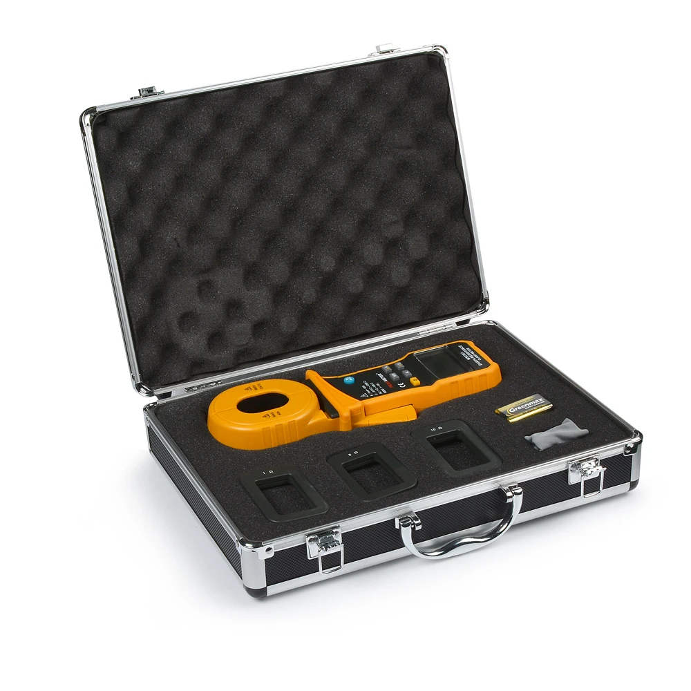 0.001 Ohm Resolution High Precision Digital Earth Resistance Clamp ...