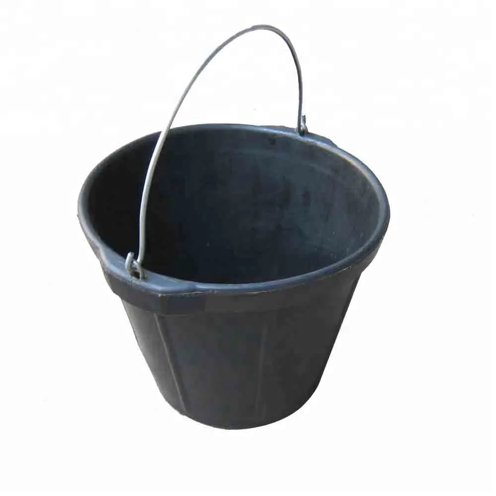Tyre Rubber Buckets,Strong Rubber Pail for Construction,Industry Rubber ...