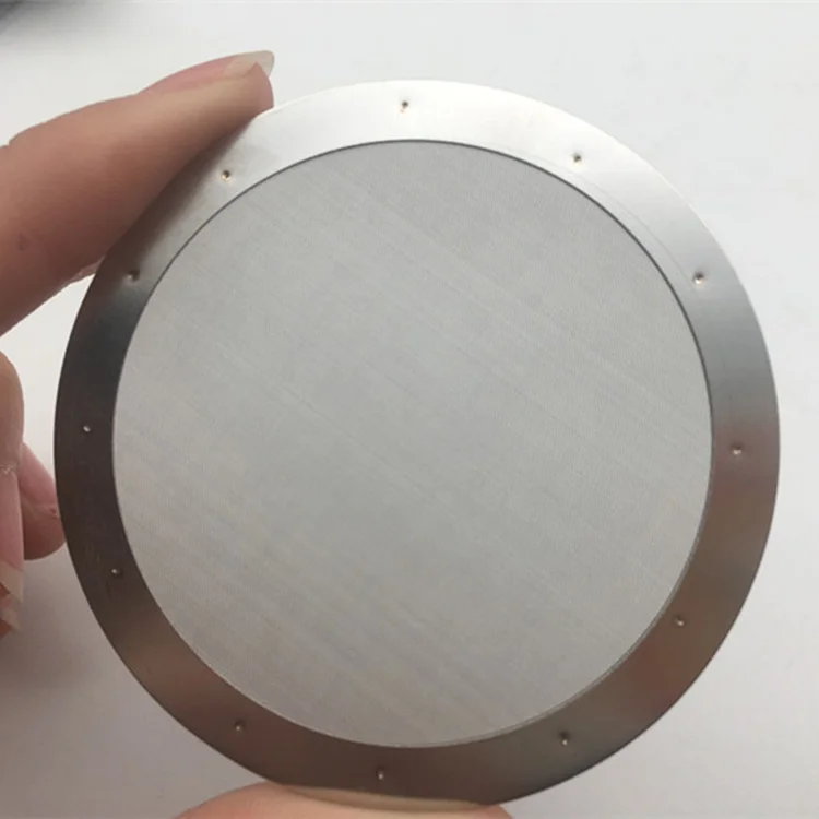 Etching Coffee Filter Disc - 304 Stainless Steel Screens