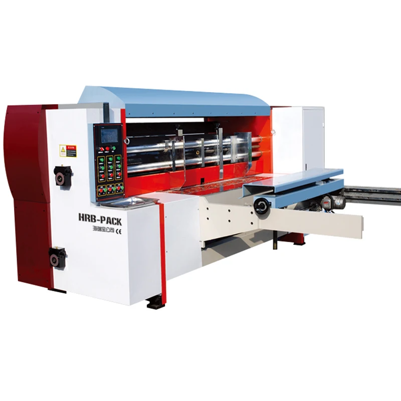 Hrb Corrugated Carton Cardboard Die Cutting Machine Semi-auto Roller ...