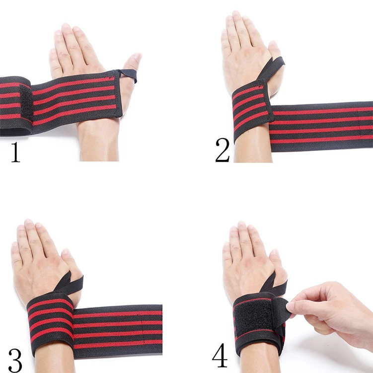 Custom Hand Adjustable Wrist Support Belt Training Protector Wrist ...