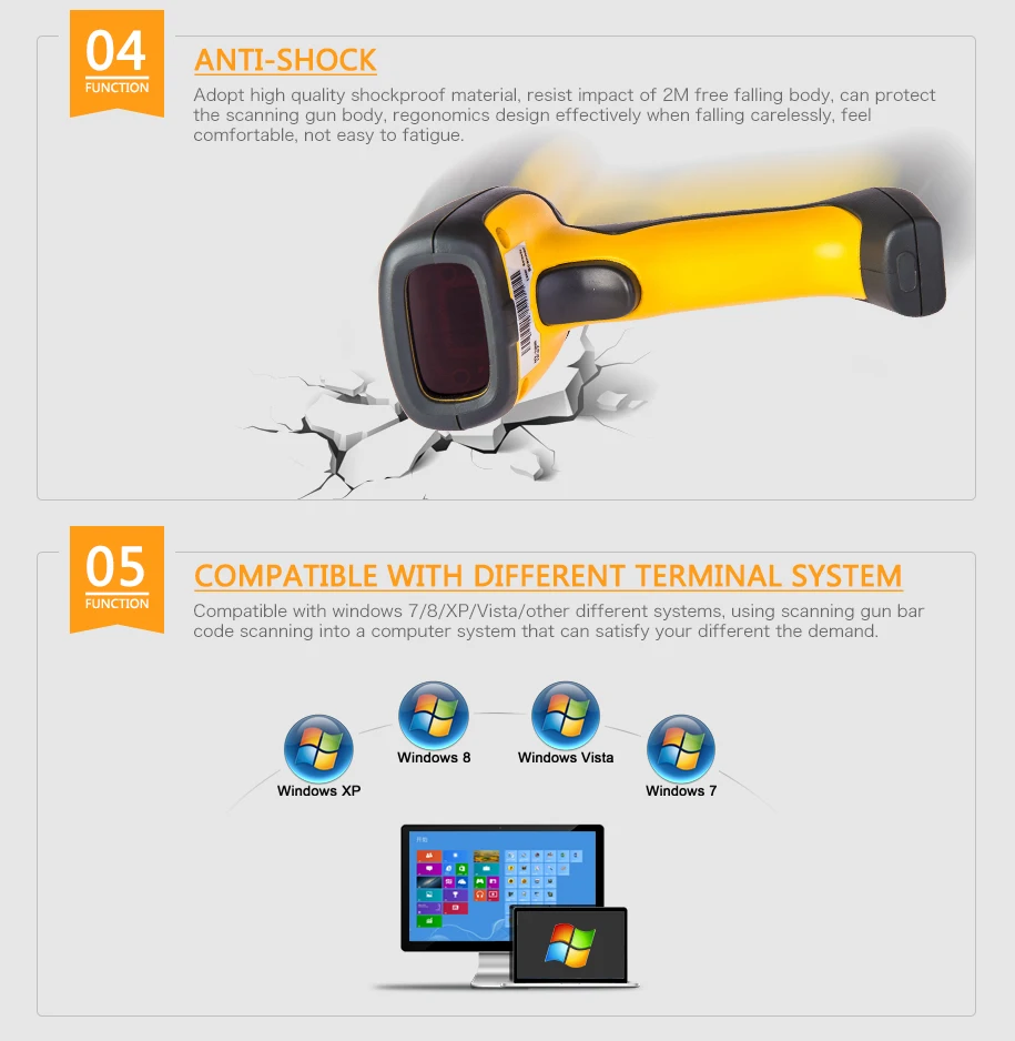 Netum Factory Fast Speed Reader IP67 Industrial Scanner