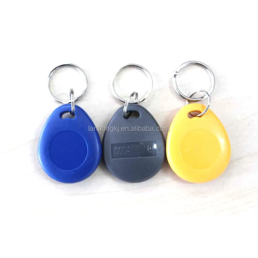 T5577 Rewritable Programmable Rfid 125 Khz Keychain Keyfobs Key - Buy ...