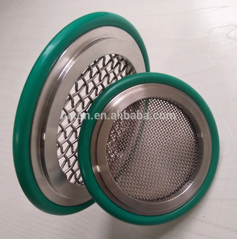 Stainless Steel Mesh Screen Centering Ring with O'ring