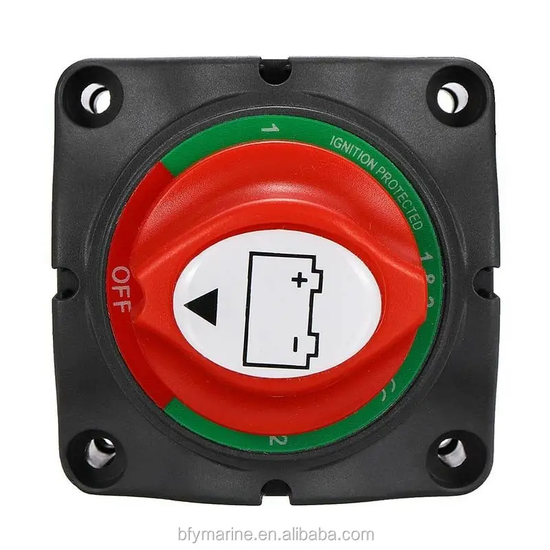 Marine Dual Battery Selector Switch Safety On Off Disconnect Switch ...