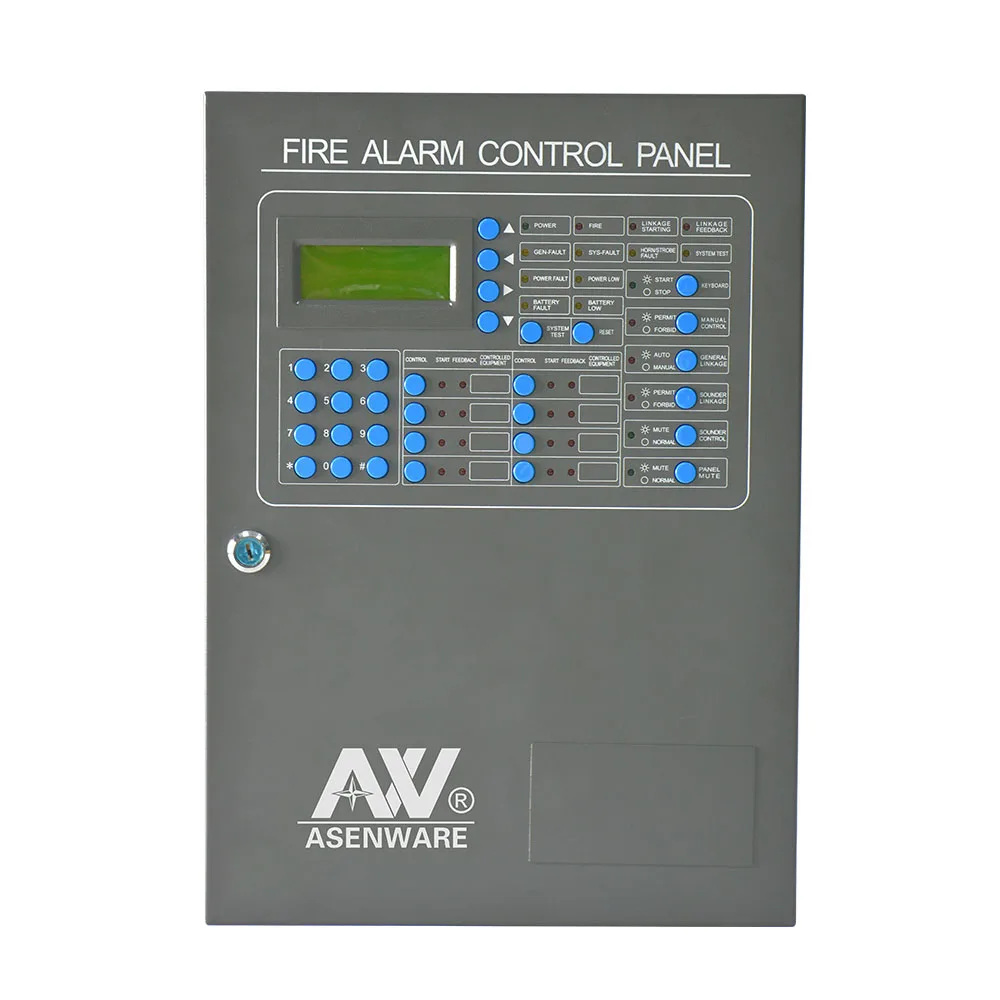 Analog Addressable Fire Alarm Control Panel System in Afria Project ...