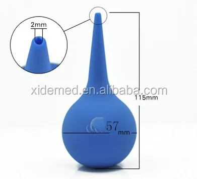 Medical Rubber Ear Wash Ball - Efficient Ear Cleaning Tool