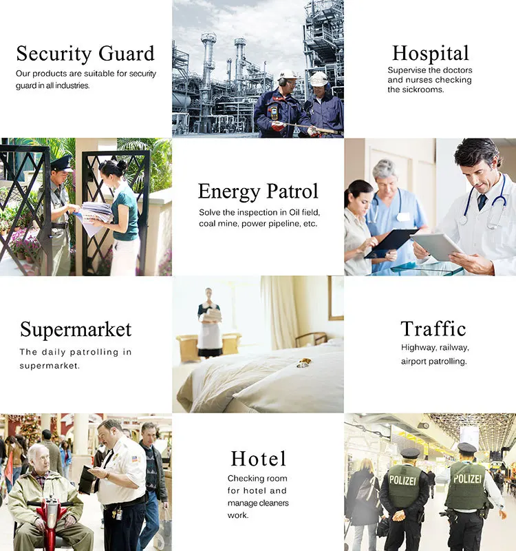 Efficient Security Guard Time Attendance with Clocking Points