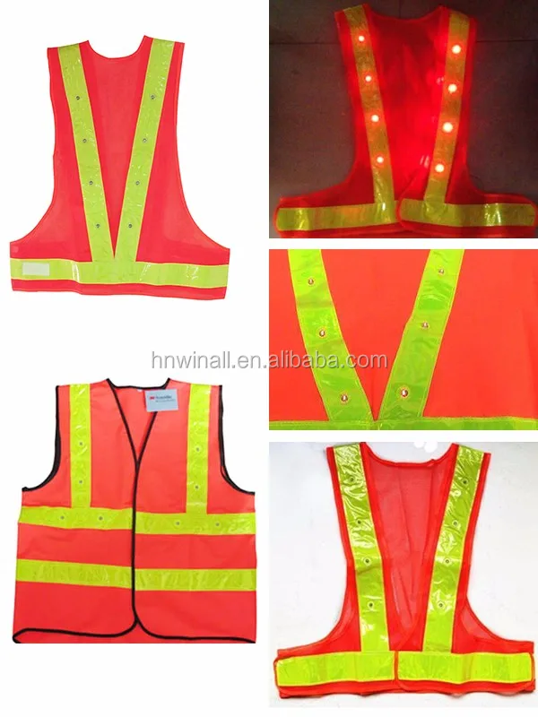 High Visibility Reflective Safety Vest for Roadway Workers ...
