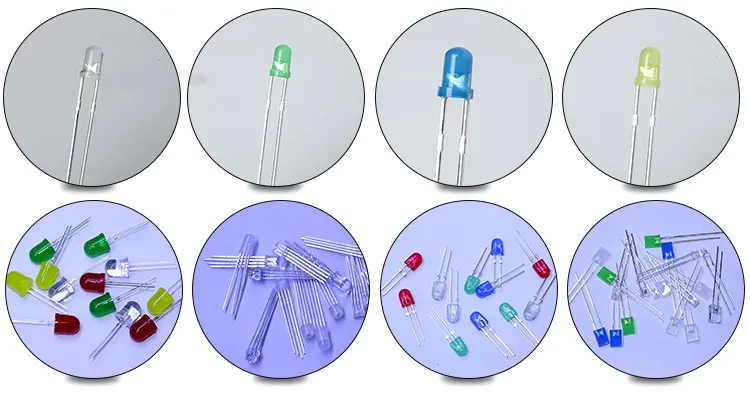 Jstronic Programmable Addressable 5mm 8mm Rgb Led with Built in IC ...