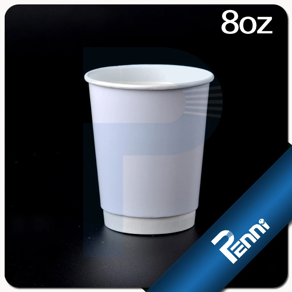 Custom 8oz & 12oz Disposable Paper Cups For Coffee And Juice - Buy ...