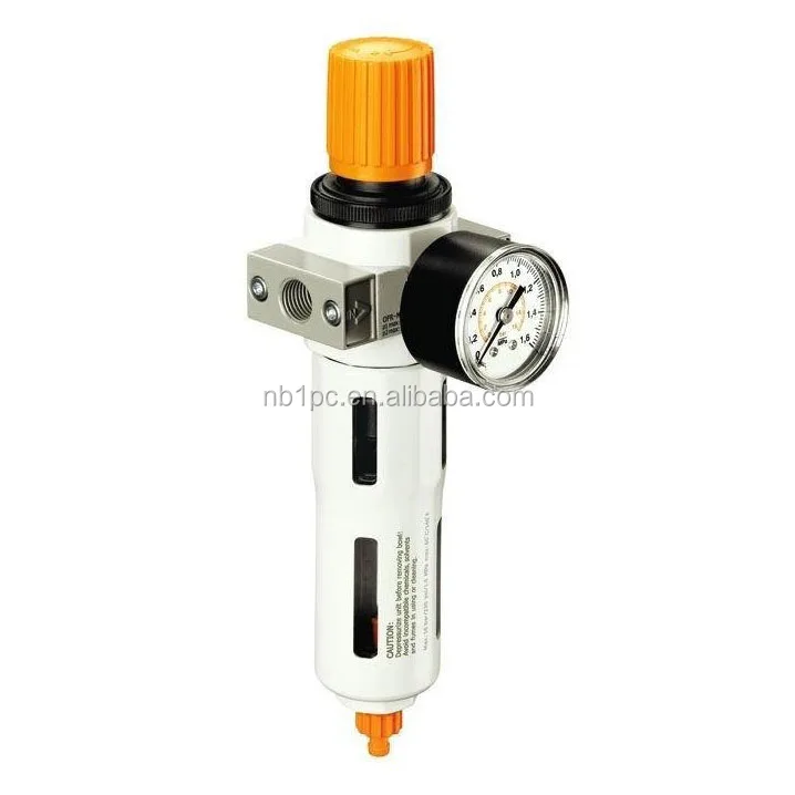 F Model OFR Series Air Filter Regulator FRL Units Source Treatment ...