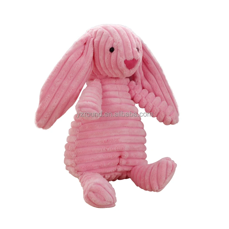 Corduroy Fabric Animal Rabbit Fox Dinosaur Plush Soft Toy - Buy ...