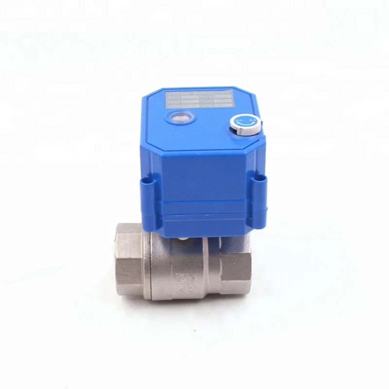 Electric Motorized Actuator Water Flow Control Brass/stainless Steel ...