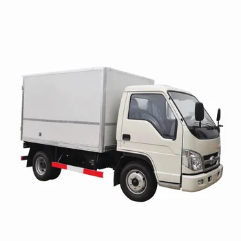 China Mini Box Truck Foton 2 Tons 3 Tons Cargo Box Truck - Buy 3 Tons ...