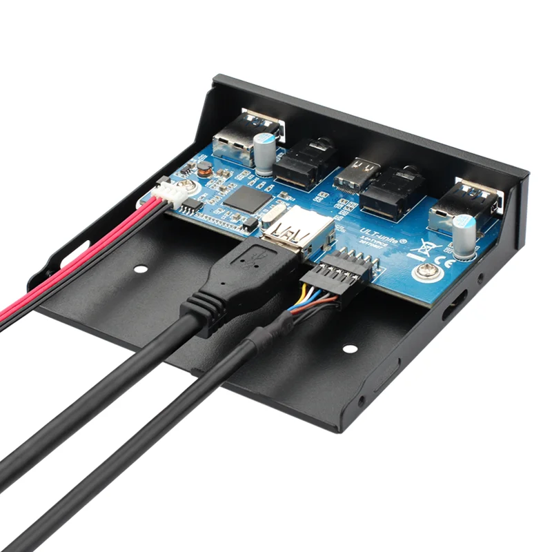 Ult-unite 5-port 3.5" Usb3.0 Front Panel With Usb 3.0 Dual Type A Type ...