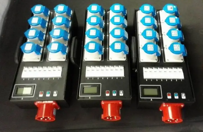 Powercon Splitter Box - 2 Output Connectors for Power Distribution