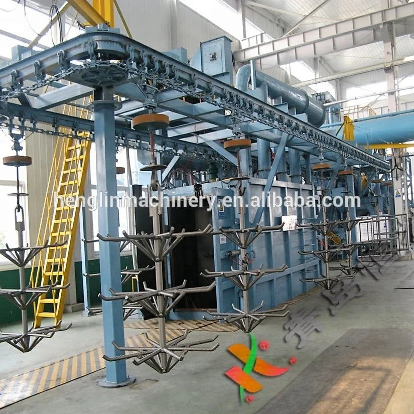 2025 Latest Catenary Pass Through Type Shot Blasting Machine| Alibaba.com