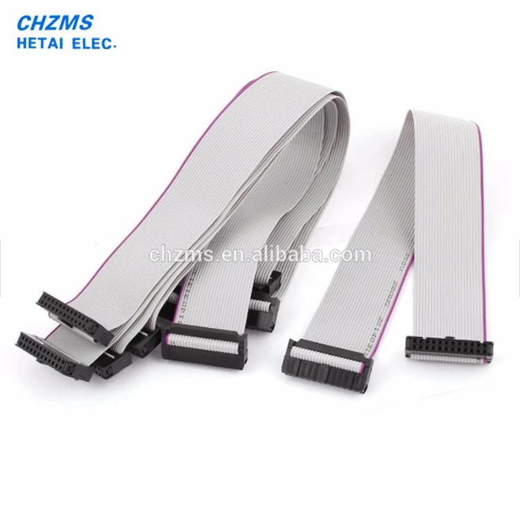 Fc24p 24pin Idc Socket Extension Flat Ribbon Cable Wire 30cm For ...
