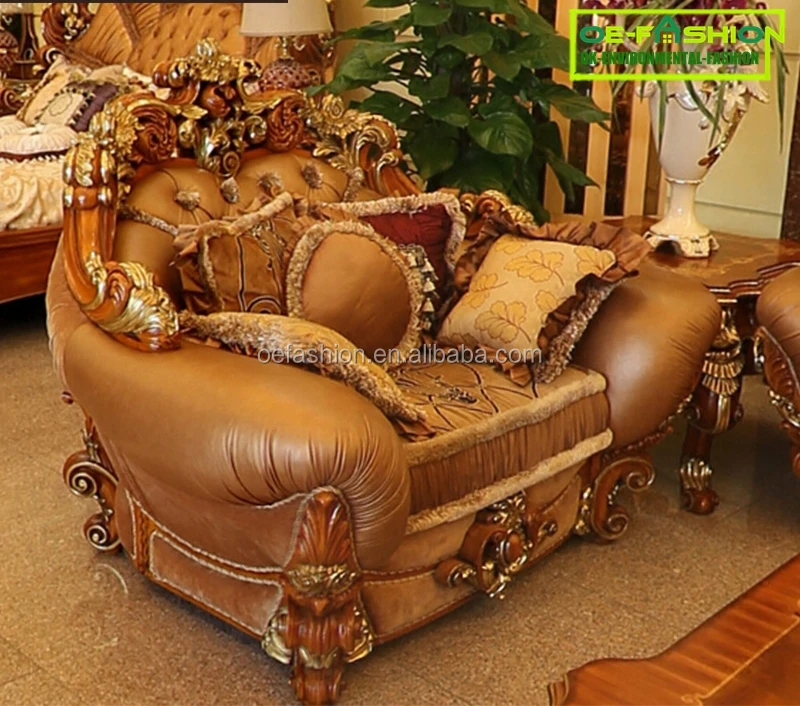 Oe-fashion Luxury Design Hand Carved Home Furniture Wooden/brown ...