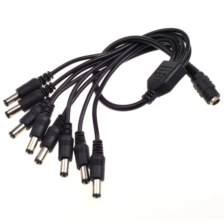 8-ways Power Splitter Cable Dc Power Splitter Adaptor Cable Female ...