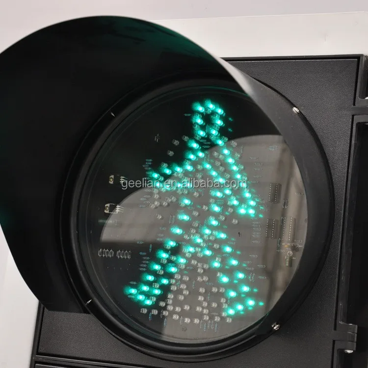 Diameter 300mm 2 Digit Countdown Timer Led Traffic Light - Buy 2 Digit ...