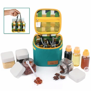Portable Spice Jars Sauce Condiment Bottles Containers Set For Bbq ...
