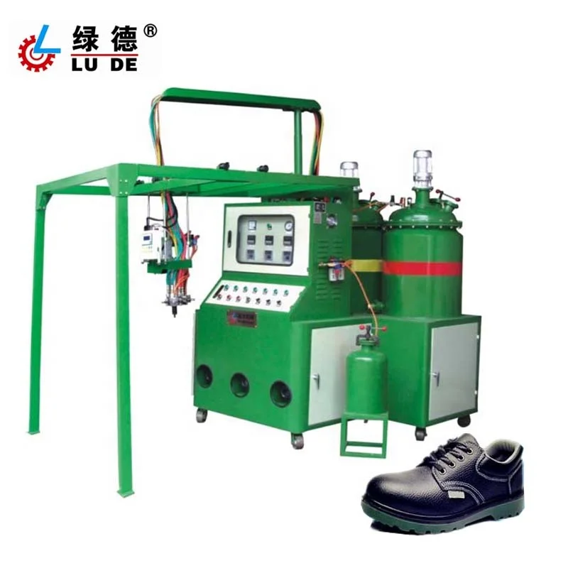 Factory Polyurethane Safety Shoes Injection Molding Machine Pu ...