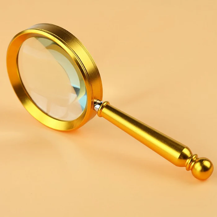BIJIA 70mm 80mm Handheld Glass Lens 3x Magnifier Loupe for Reading ...