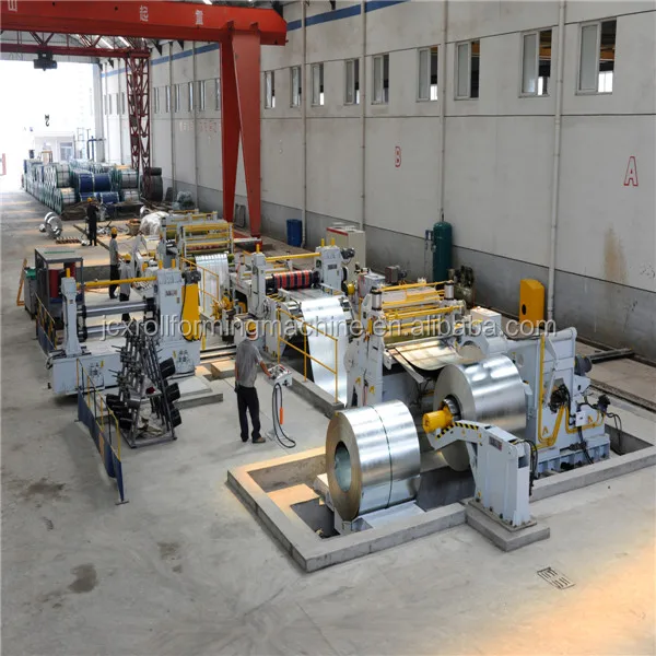 Metal Strip Sheet Steel Coil Cutting Slitting Machine Precision Steel ...