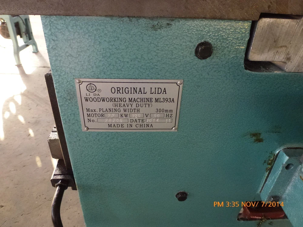 LIDA ZICAR ML393A Woodworking Machine - High Productivity