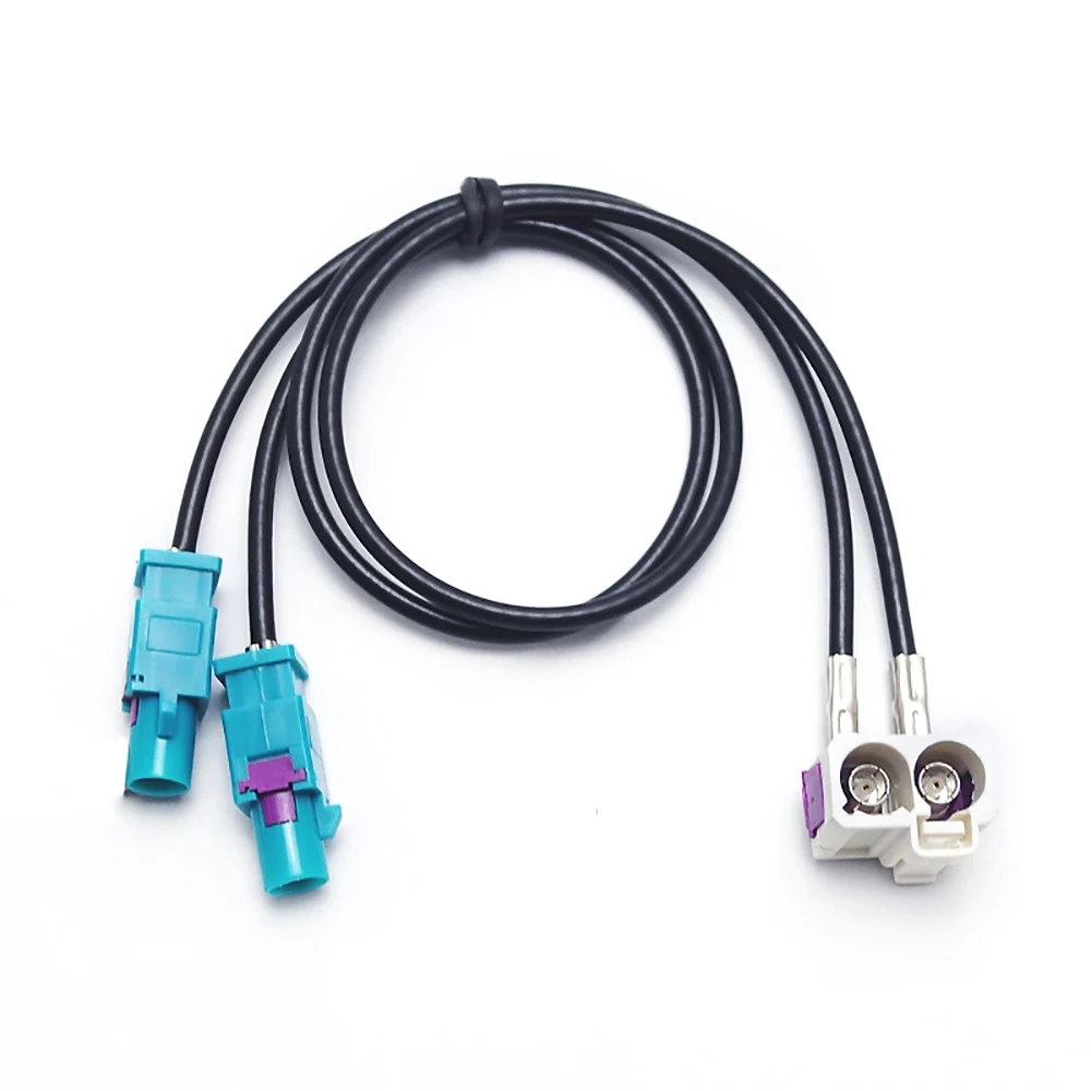 Fakra Cable Double FAKRA Radio GPS GSM UWB Antenne Adapter Cable for VW ...