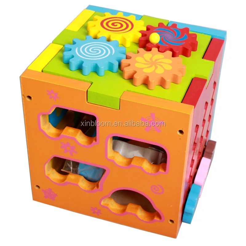 Wooden Montessori Counting Animals - Educational Blocks