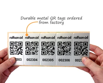 Custom Barcode And Qr Code Sequential Adhesive Label Sticker - Buy ...